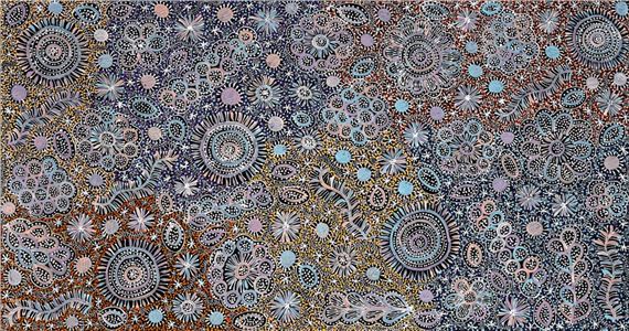Belinda Golder Kngwarreye | Yam Dreaming | MutualArt