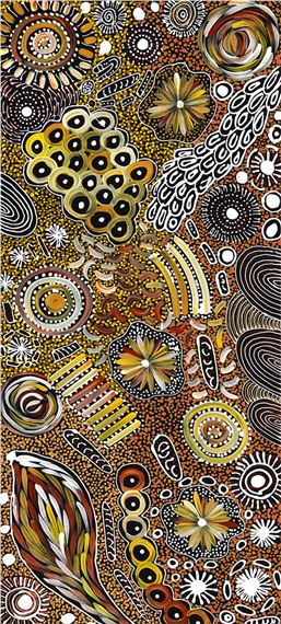 Janet Golder Kngwarreye | Bush Yam Dreaming (2019) | MutualArt