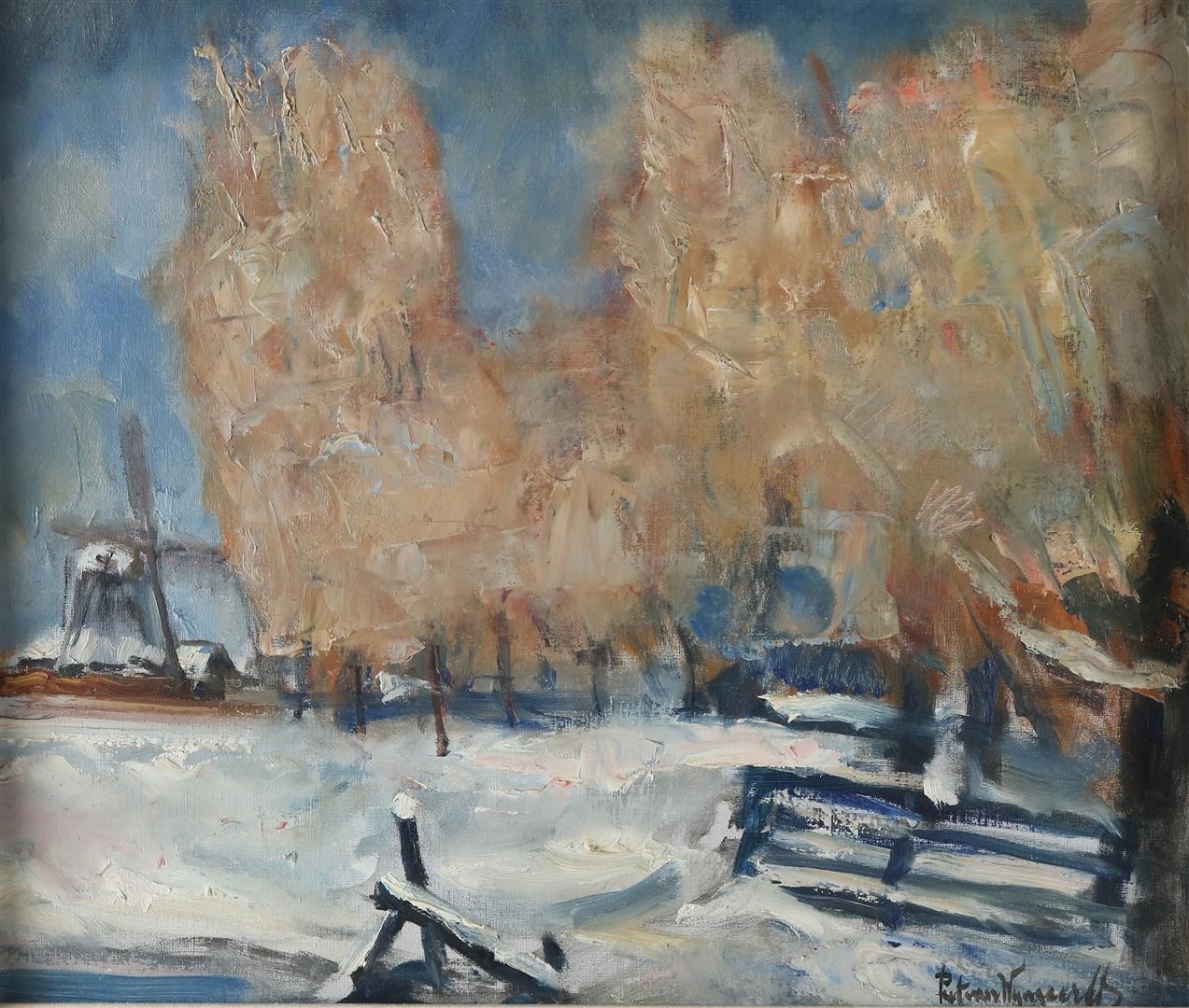 Piet Van Wijngaerdt | Aanzicht van Abcoude | MutualArt