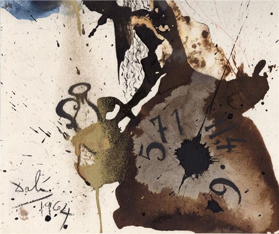 Salvador Dalí | Writing on the Wall (1967) | MutualArt