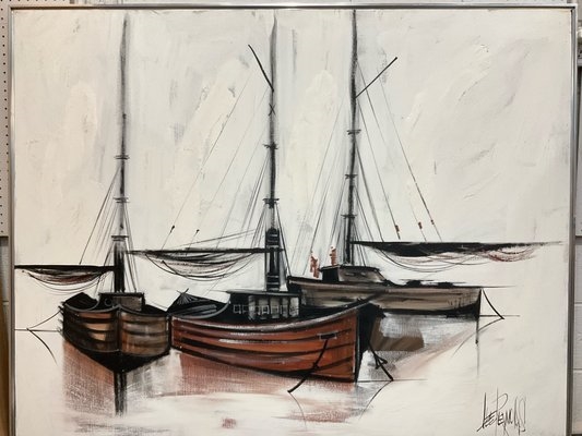 Lee Reynolds | Boat Scene | MutualArt