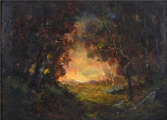 Keith William | GOLDEN LIGHT THROUGH THE CLEARING | Compare similar ...