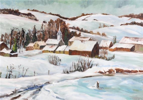 Anne Power | SNOWSCAPE | MutualArt