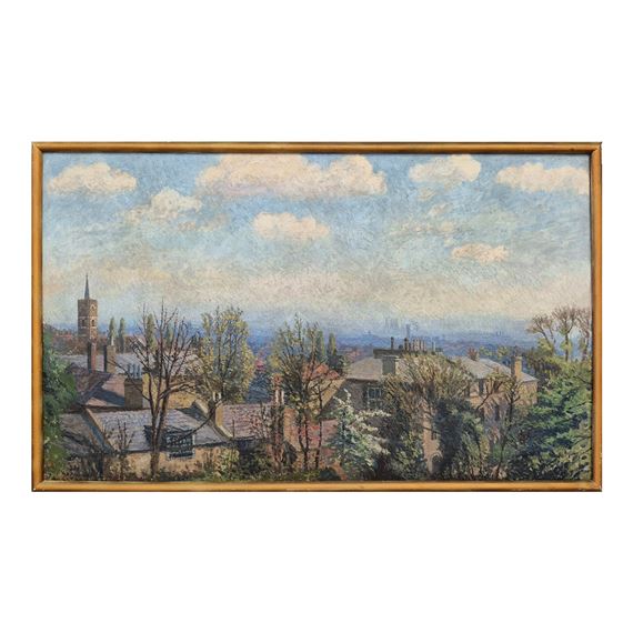 Geoffrey Hamilton‏ Rhoades | LATE SUMMER MORNING, HAMPSTEAD | MutualArt