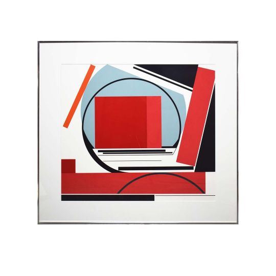 Günter Fruhtrunk | COMPOSITION IN SQUARE | MutualArt
