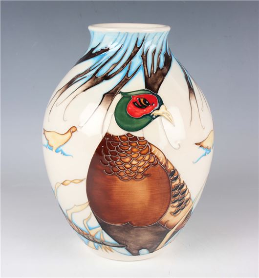 Emma Bossons | A Moorcroft Pottery Trial vase decorated in the ...