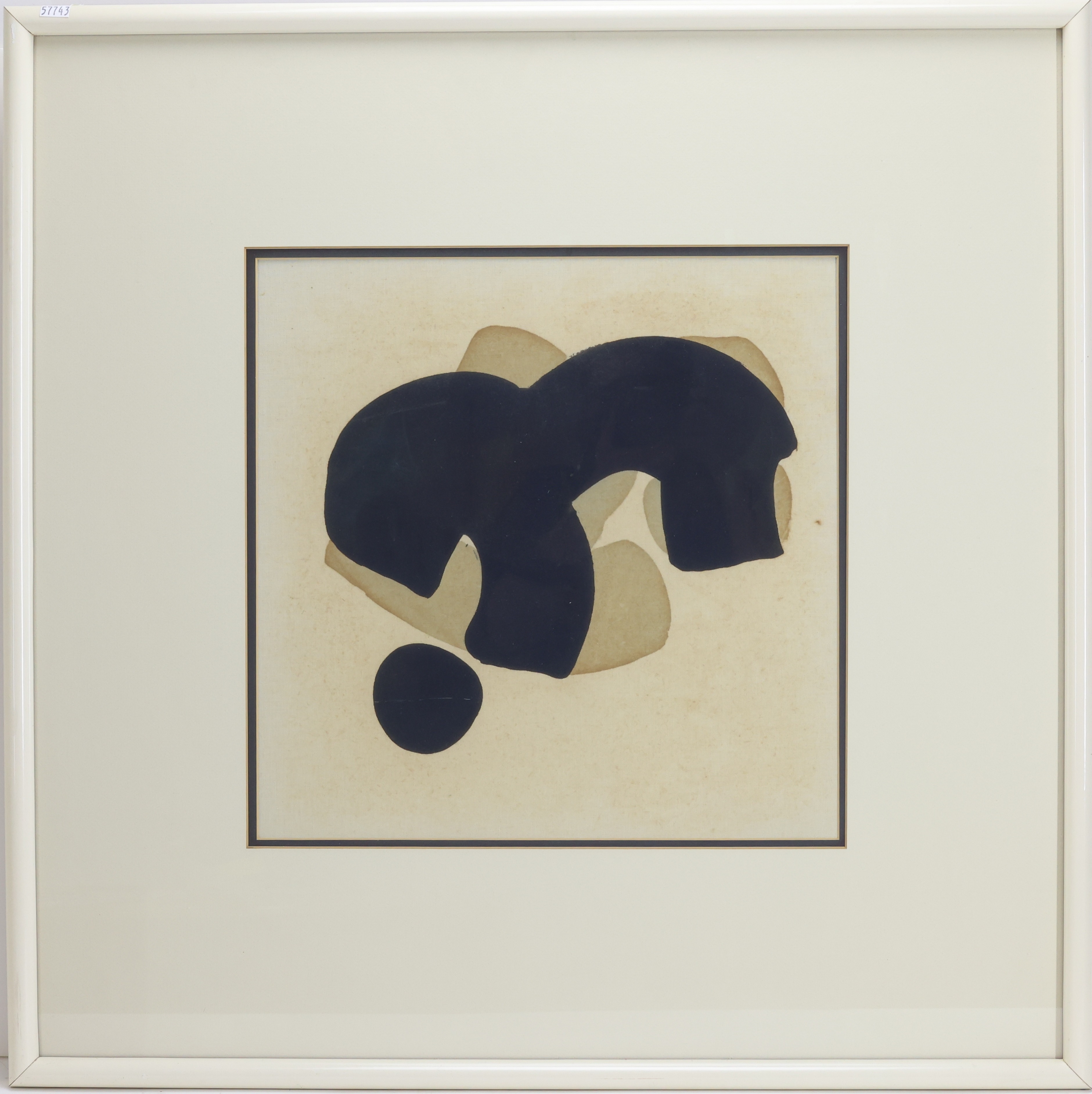 Jean Arp | Biomorphic Print on Textile | MutualArt