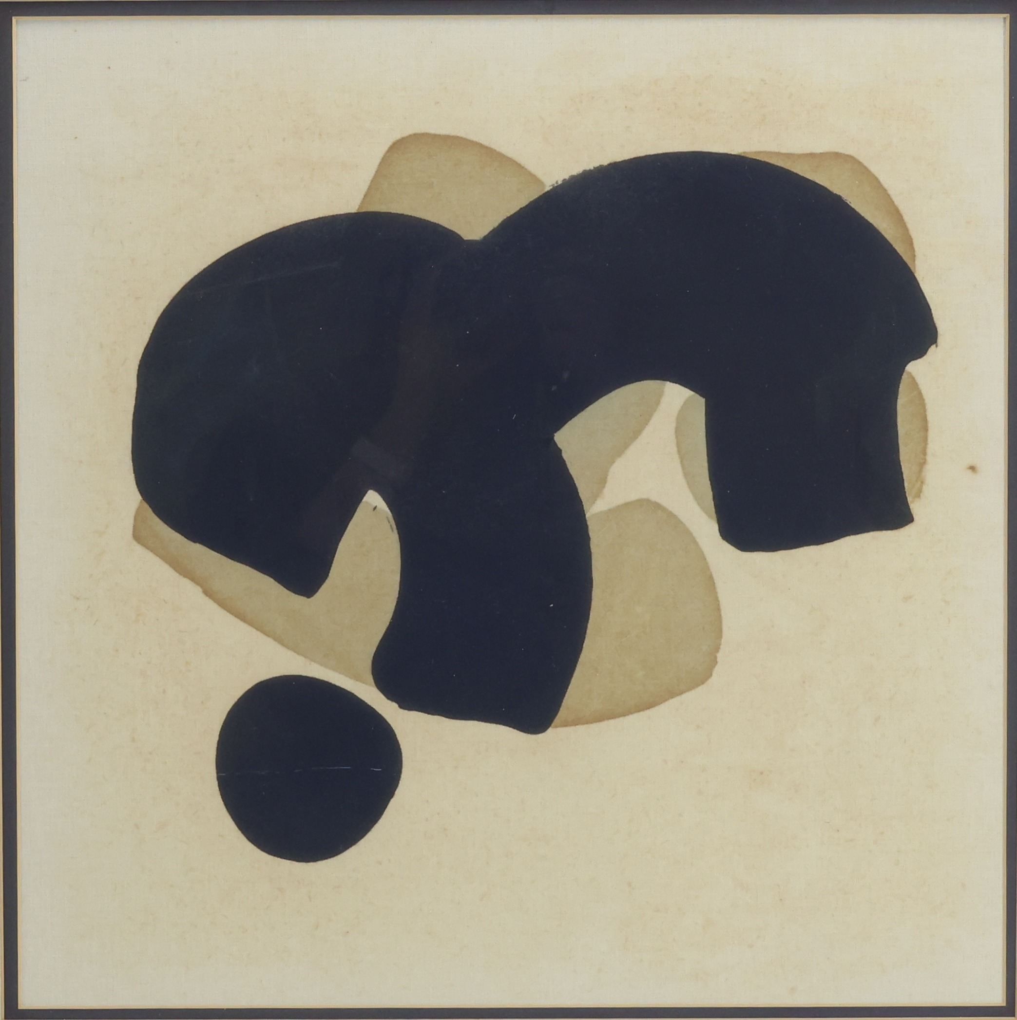 Jean Arp | Biomorphic Print on Textile | MutualArt