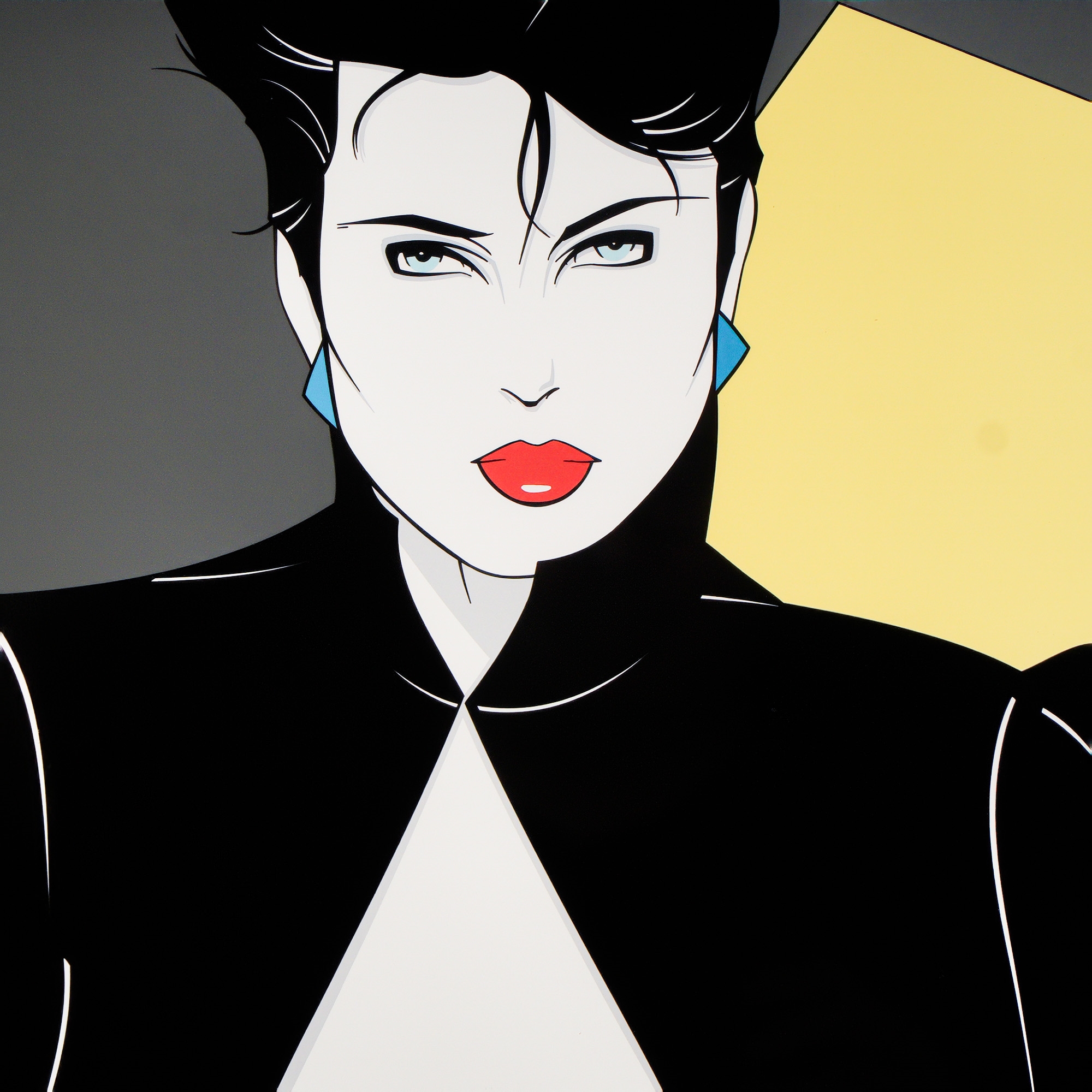 Patrick Nagel | Patrick Nagel Color Poster Open Jacket | MutualArt