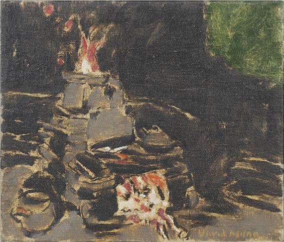 David B. Milne | Nightfire (1935) | MutualArt