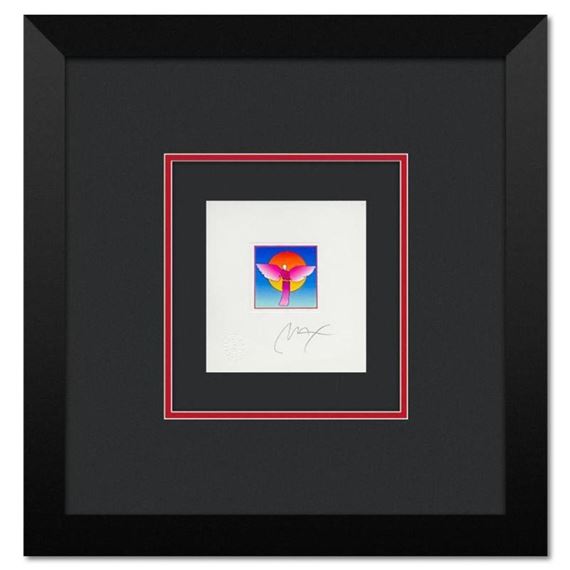 Peter Max | Angel with Sun Ver II | MutualArt