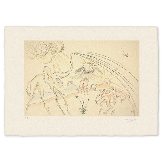 Salvador Dalí | The Animals lll with the Plague | MutualArt
