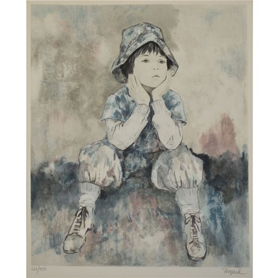Richard Shepard | Boy in Hat | MutualArt