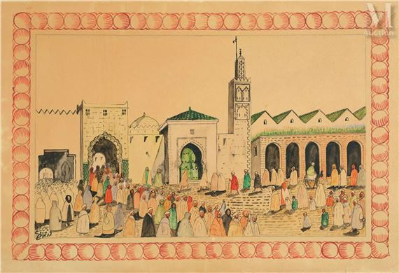 Mohammed Ben Ali R'bati | Jour de fêtes | MutualArt
