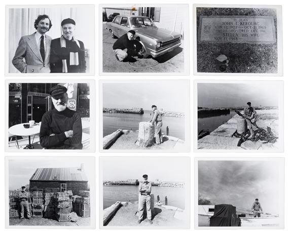 Lawrence Ferlinghetti | Large group of original photographs of Lawrence ...