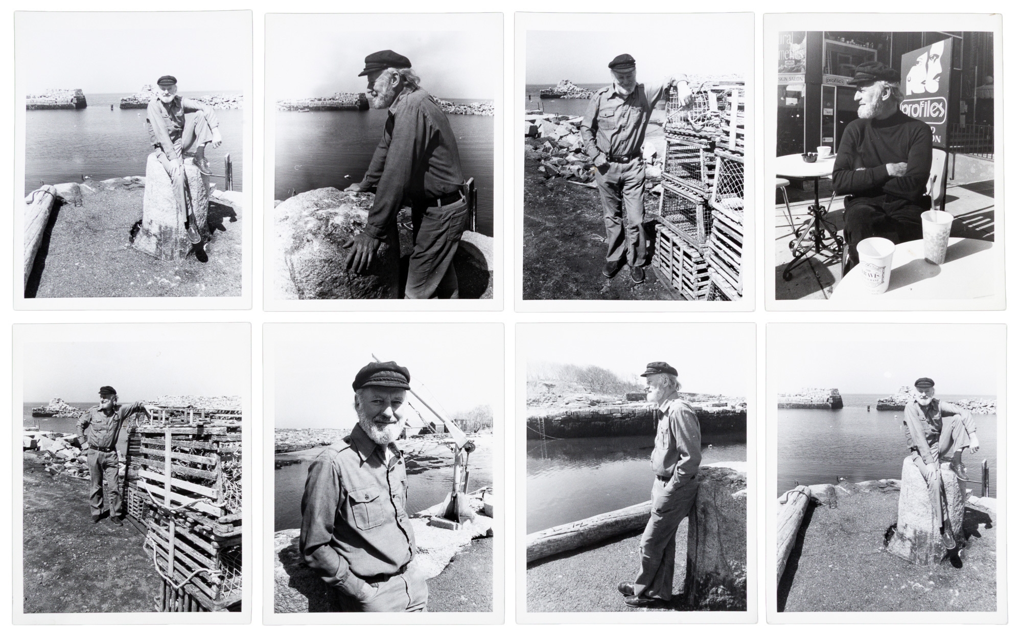 Lawrence Ferlinghetti | Large group of original photographs of Lawrence ...