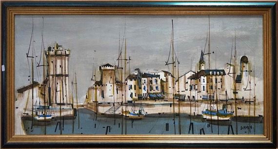 Georges Damin | The port of La Rochelle | MutualArt