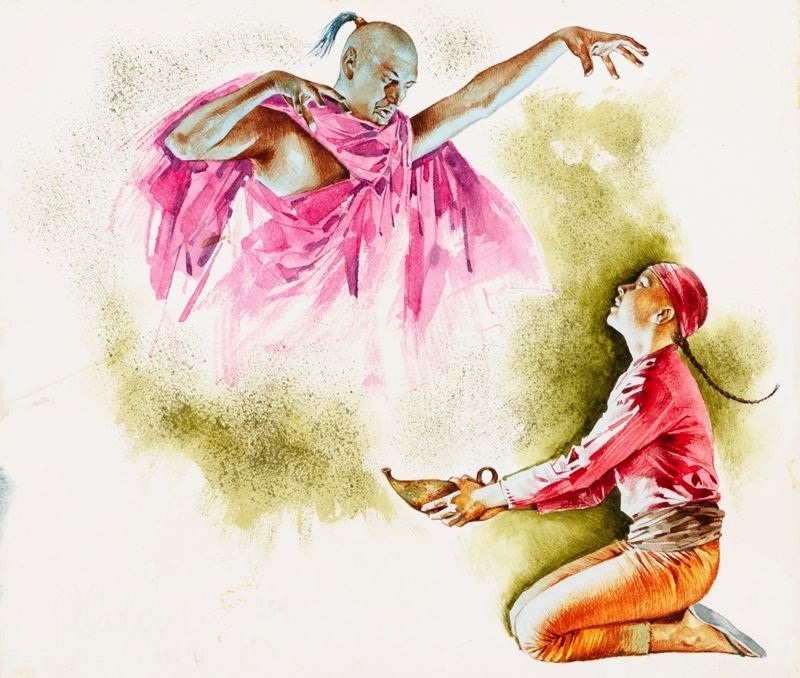 Romano Rizzato | Aladdin and the Wonderful Lamp (1966) | MutualArt