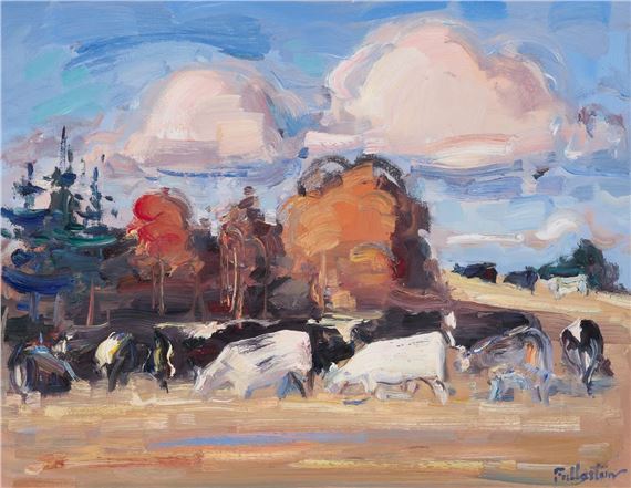 James Fullarton | LANDSCAPE NEAR STRAITON | MutualArt