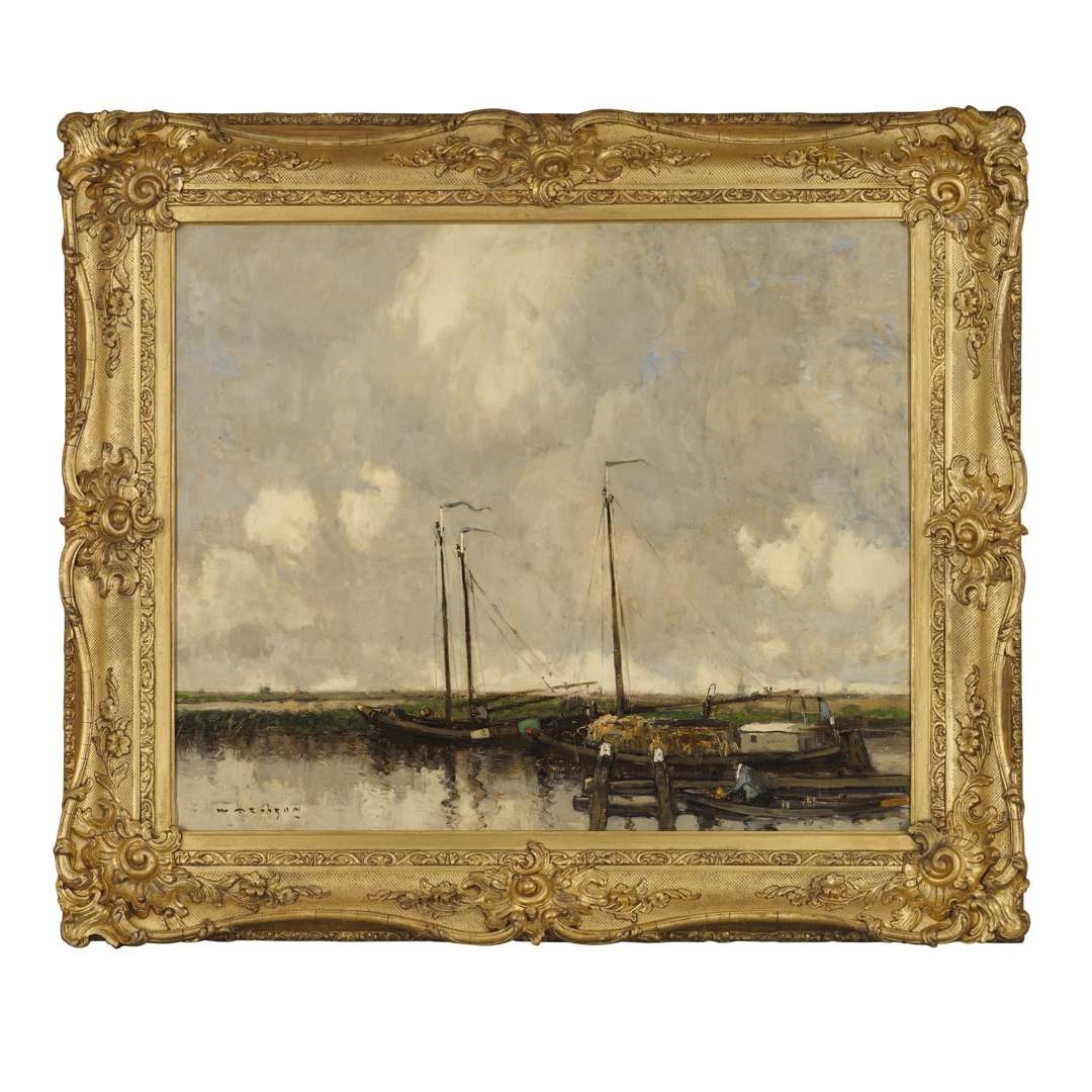 William Alfred Gibson | ON THE CANAL | MutualArt
