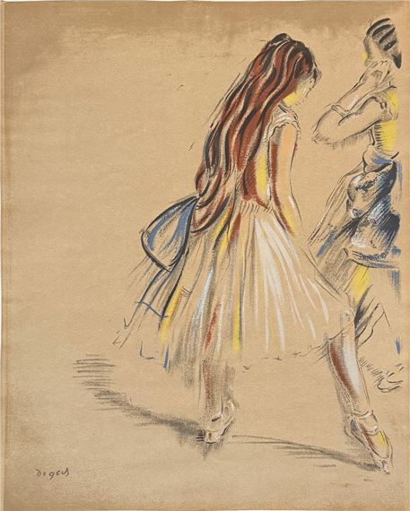 Edgar Degas | Ballerinas (Circa 1881) | MutualArt