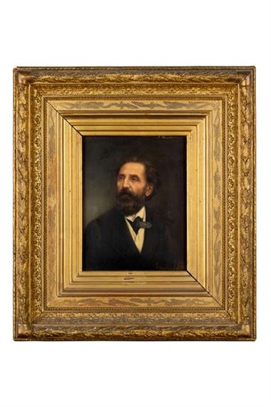 Pascal-Sterrer Emma | Portrait of a man in a black frock coat | Compare ...