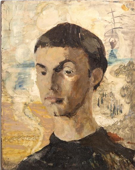 Marie Paneth | Portrait of D'Un Jeune Peintre Americain | MutualArt