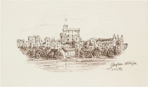 Stephen Wiltshire | a view of Windsor Castle (92) | MutualArt