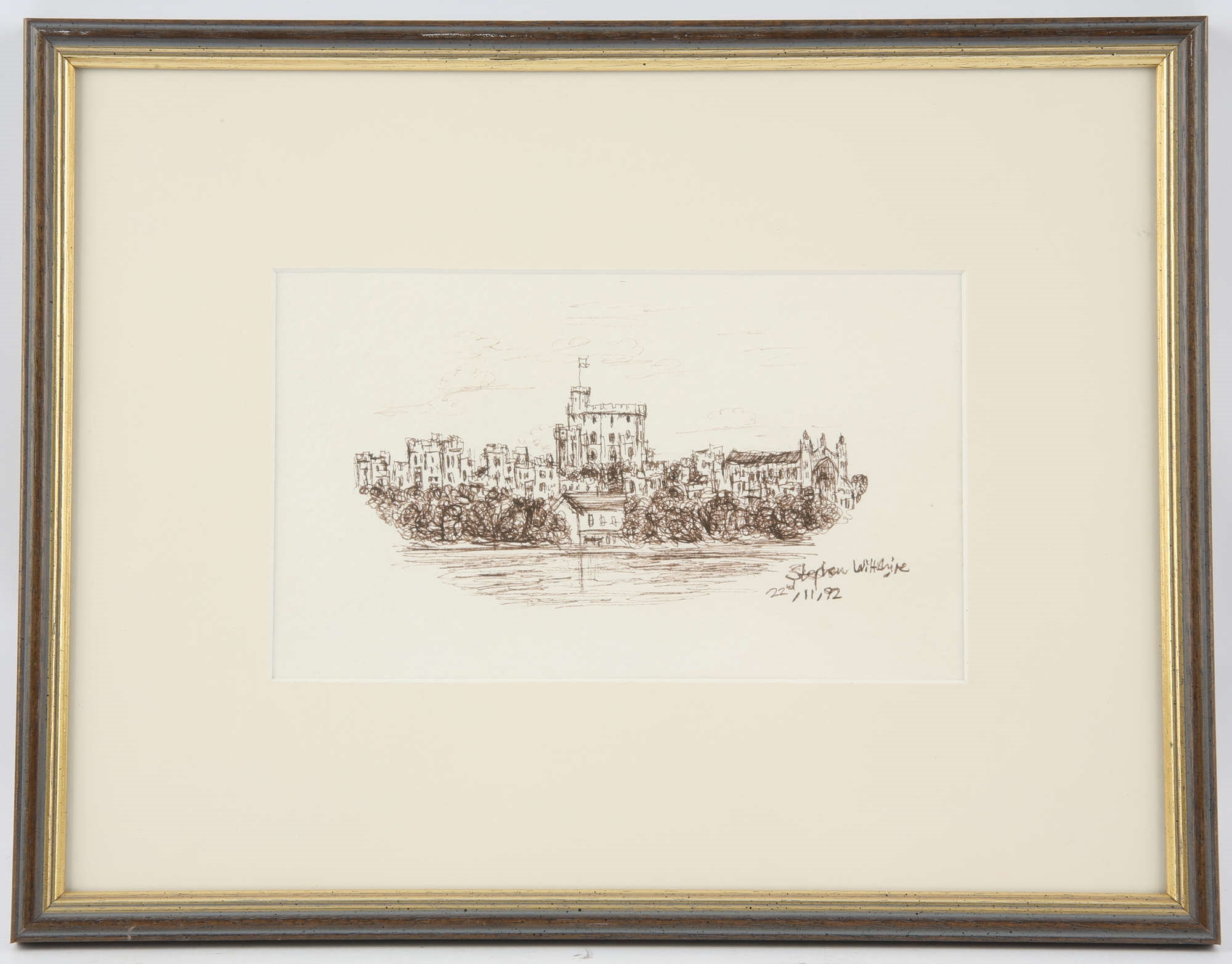 Stephen Wiltshire | a view of Windsor Castle (92) | MutualArt