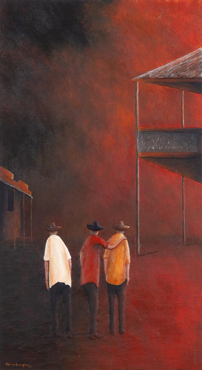 Terry Cousins | MATES NIGHT OUT | MutualArt