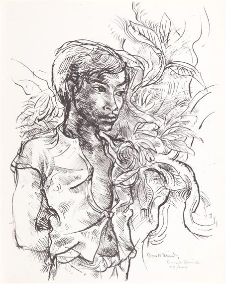 Donald Friend | BALI YOUTH | MutualArt