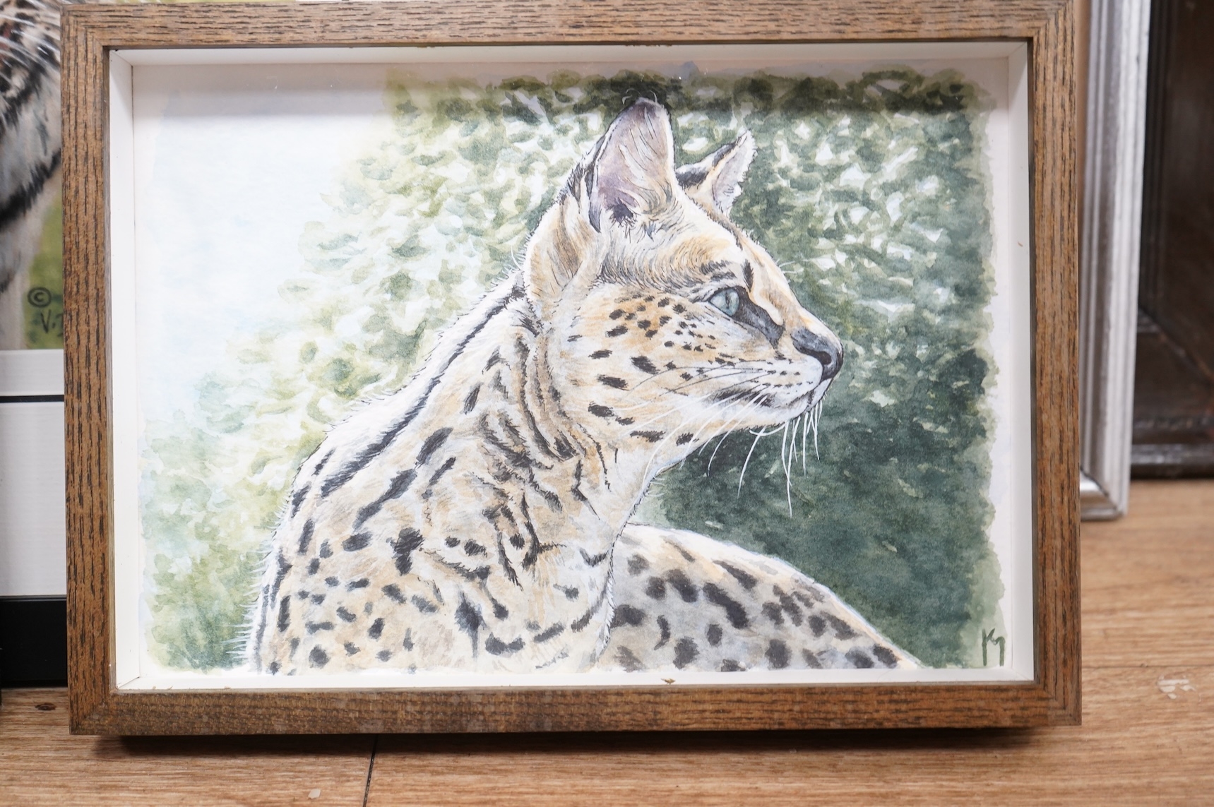 Kevin Mullins | Study of a Serval | MutualArt