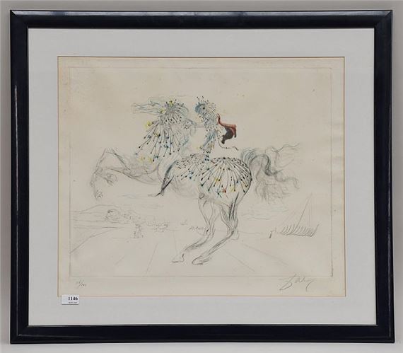 Salvador Dalí | La chevauchée | MutualArt