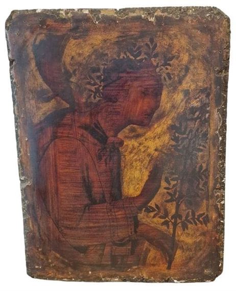 Simone Martini | Icon, taken from the angel | MutualArt