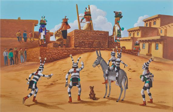 Raymond Naha | Mixed Dance at Second Mesa-Hopi Reservation | MutualArt