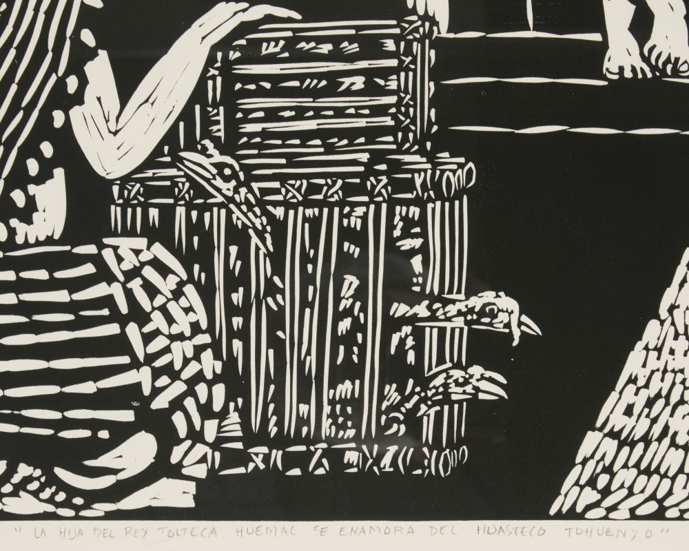 Alfredo Zalce | La Hija del rey Tolteca Huemac se Enamora del Huasteco ...