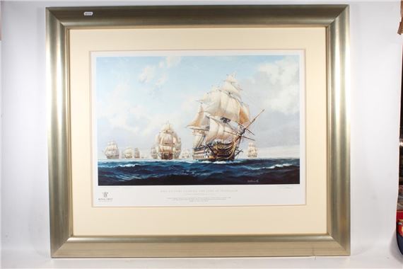 Stanley Francis Smitheman | HMS Victory Leading The Line | Compare ...