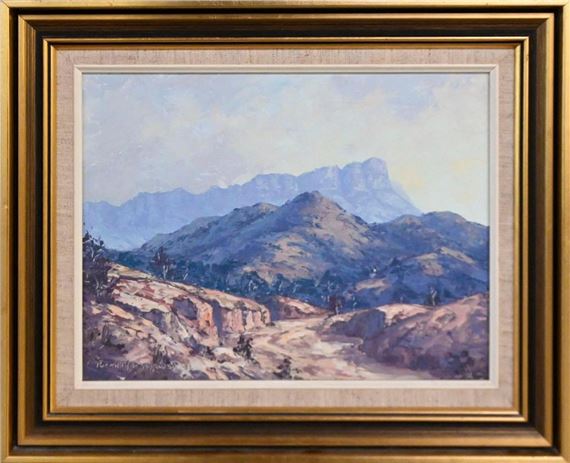 Peter‏ Matthews | KEATING HOUSE CREEK (FLINDERS RANGES (1982) | MutualArt
