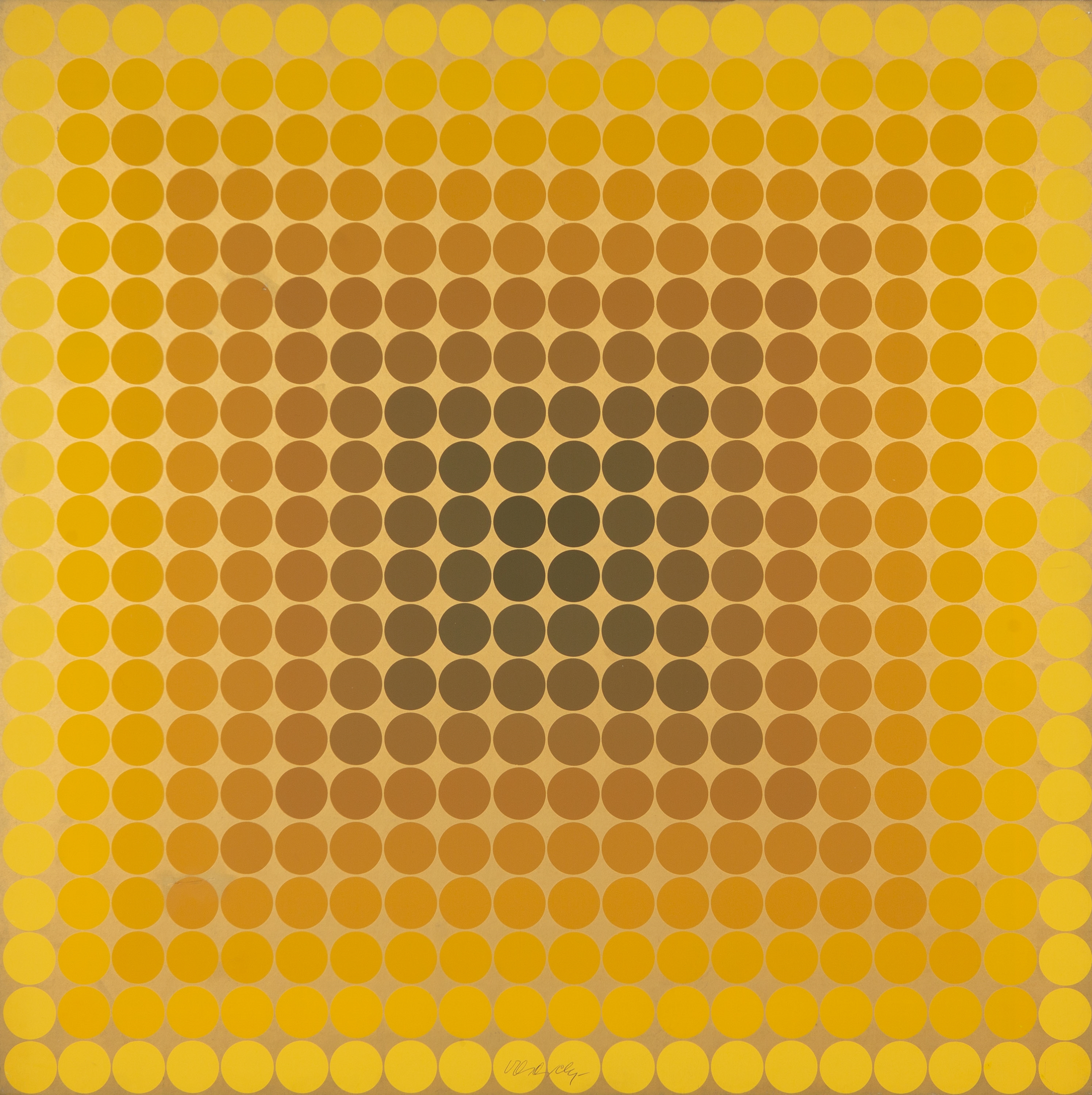 Victor Vasarely | cta 102 (1966) | MutualArt