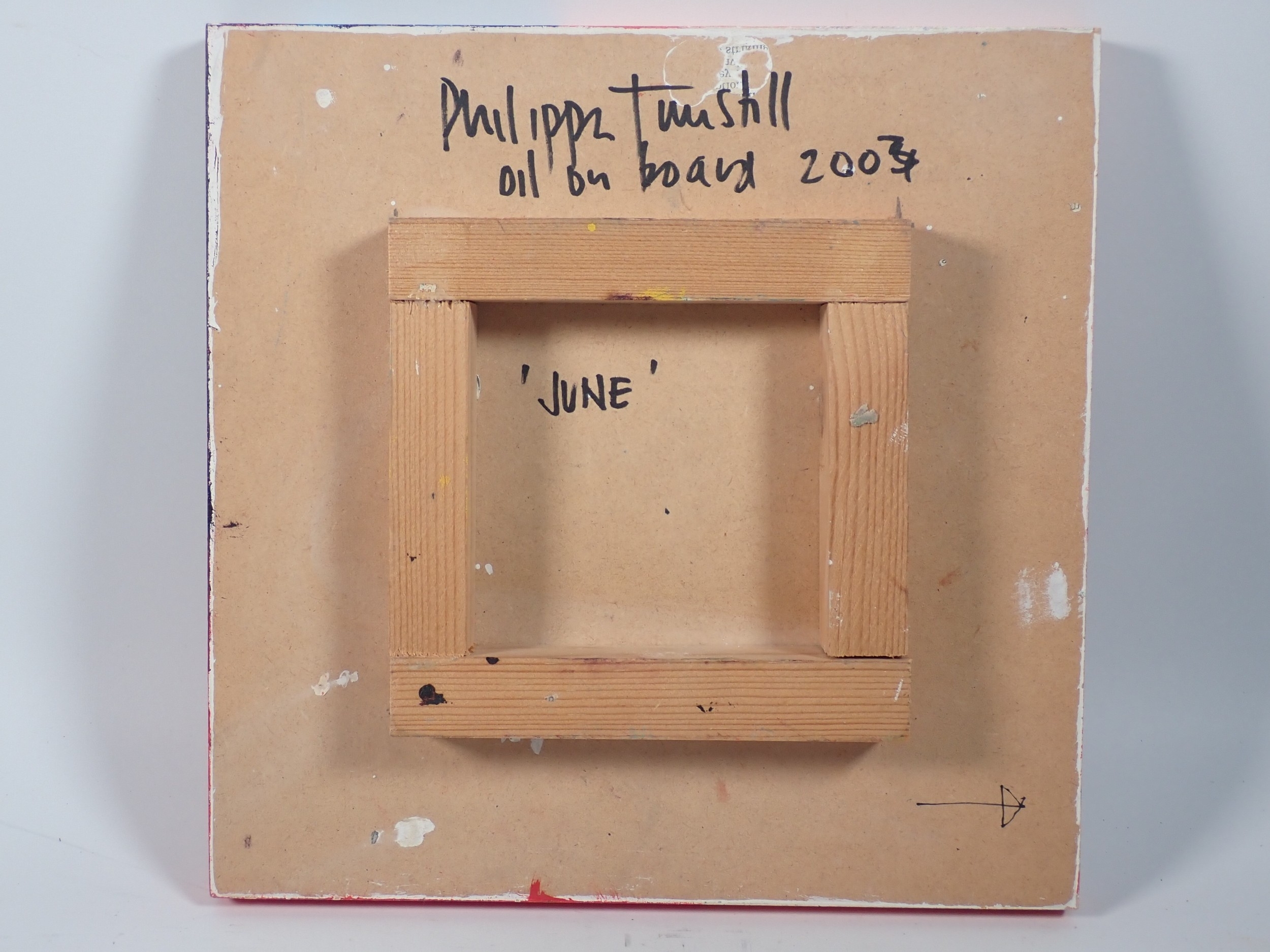 Philippa Tunstill | abstract oil on board (2003) | MutualArt