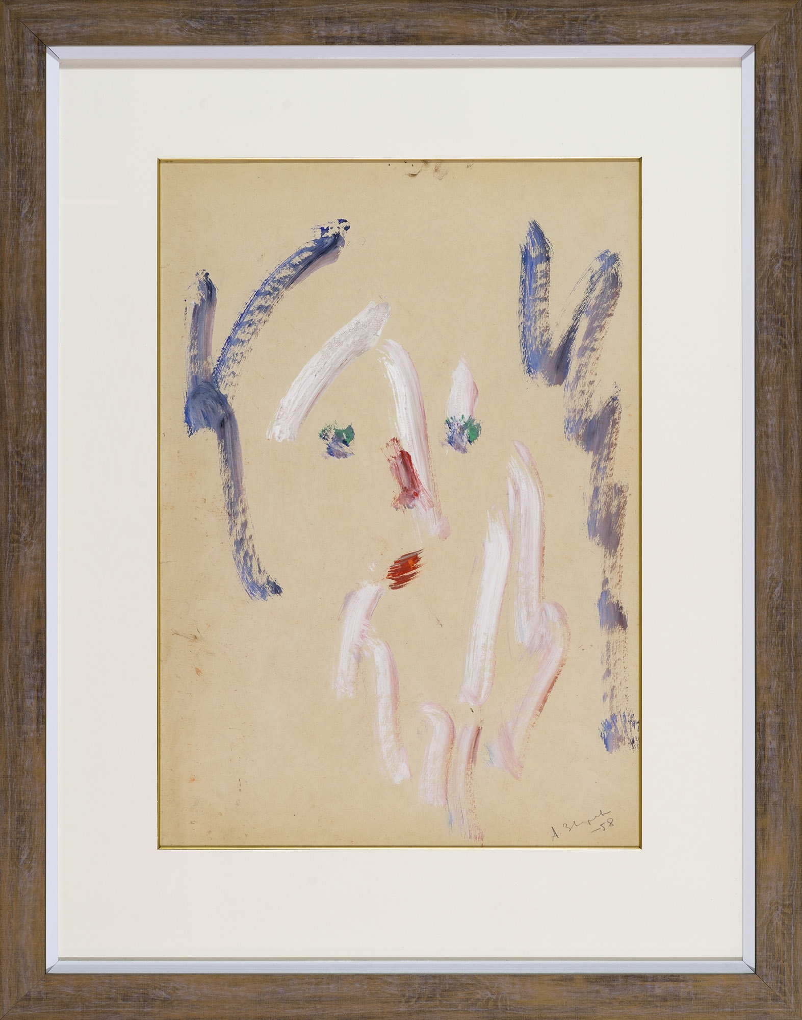 Anatoly Zverev | Old man (1958) | MutualArt