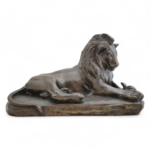 Victor Peter | Le lion et le rat | MutualArt