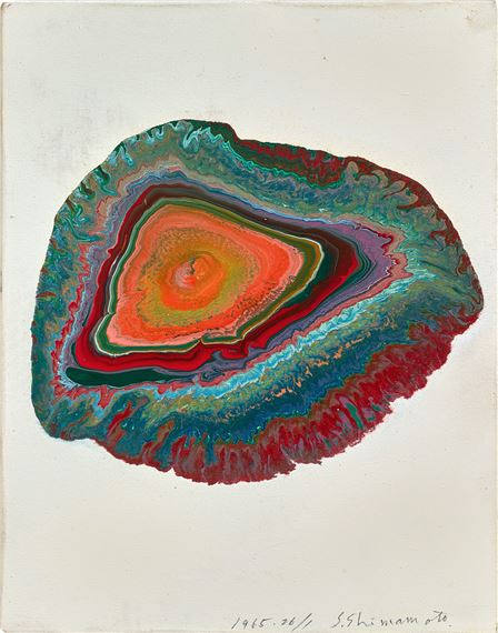 Shozo Shimamoto | Shozo Shimamoto 嶋本昭三 | Lucky Star (1965) | MutualArt