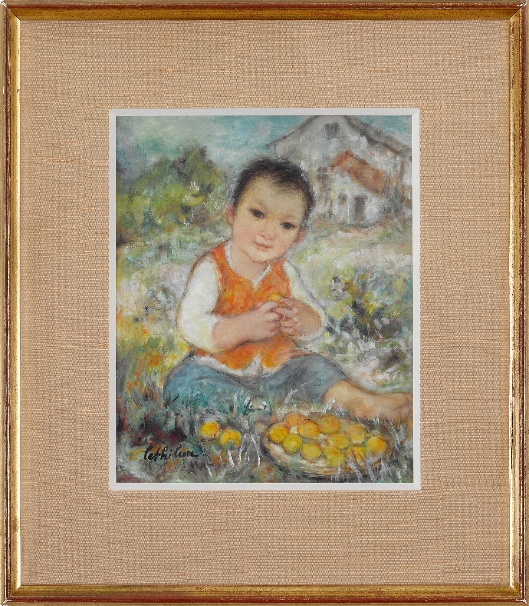 Le Thi Luu | Le Thi Luu 樂氏琉 | L'enfant aux fruits | MutualArt