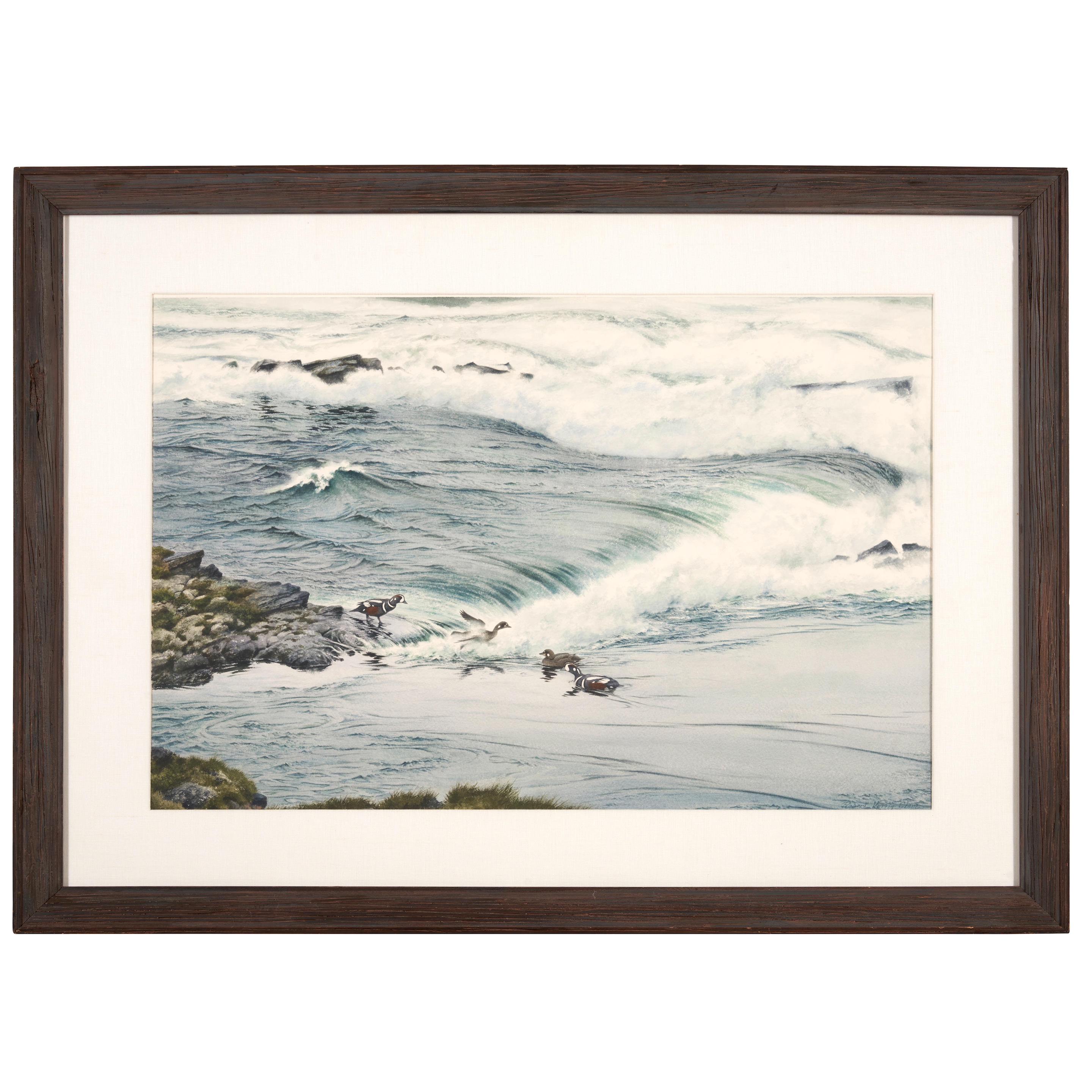 Robert Verity Clem | Harlequin Ducks (1972) | MutualArt
