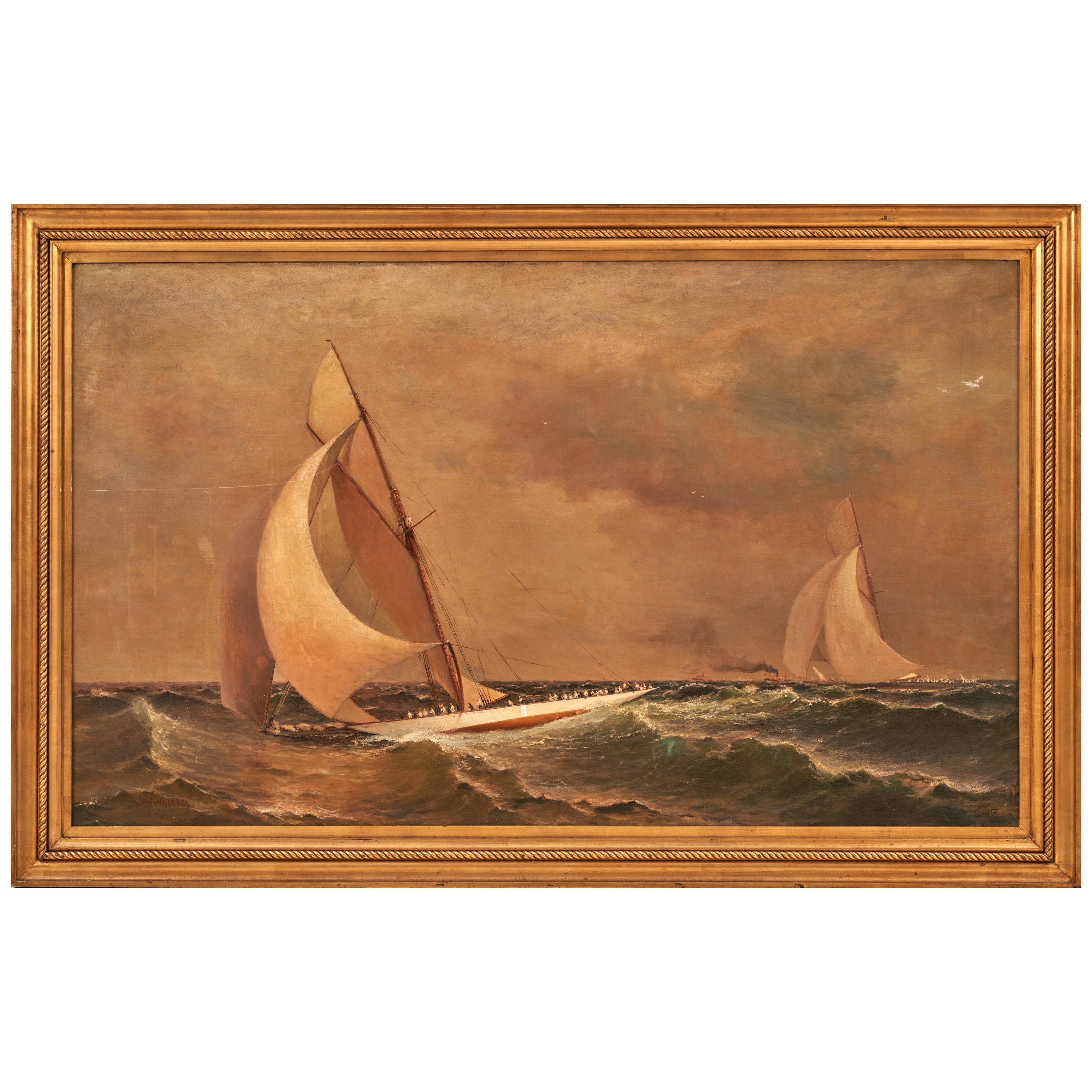 William Formby Halsall | Race for the Thomas Lipton Cup | MutualArt