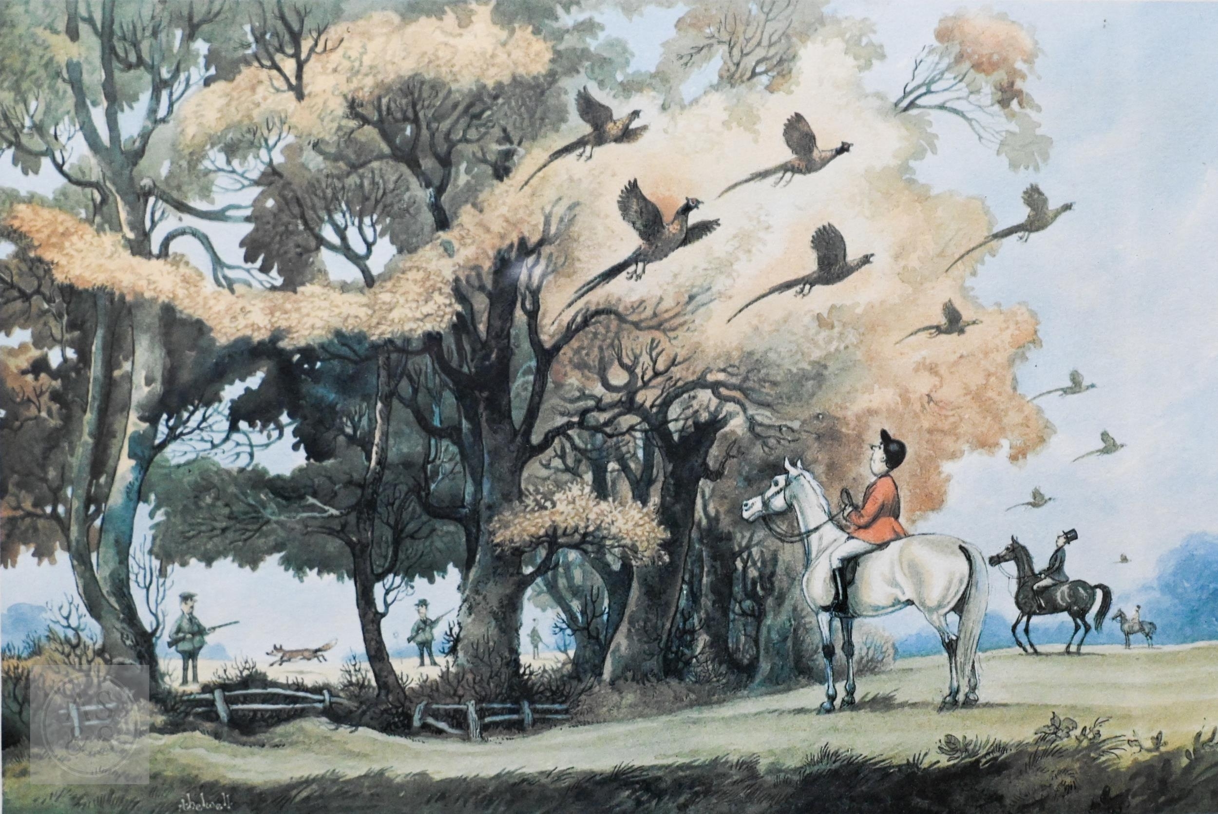 Norman Thelwell | A set of six comical prints | MutualArt