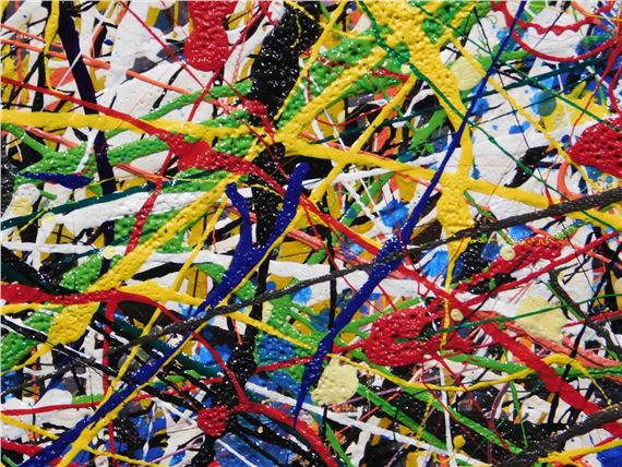 Jackson Pollock | Abstract Composition | MutualArt