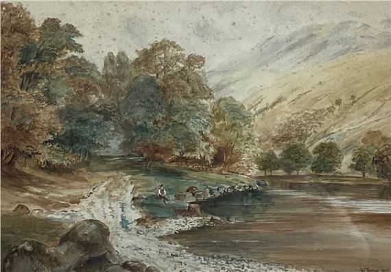 W. Taylor | The slopes of Ben Ledi (1925) | MutualArt