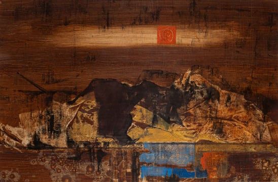 Peter Graham Webber | Abstract Mountainous Landscape | MutualArt